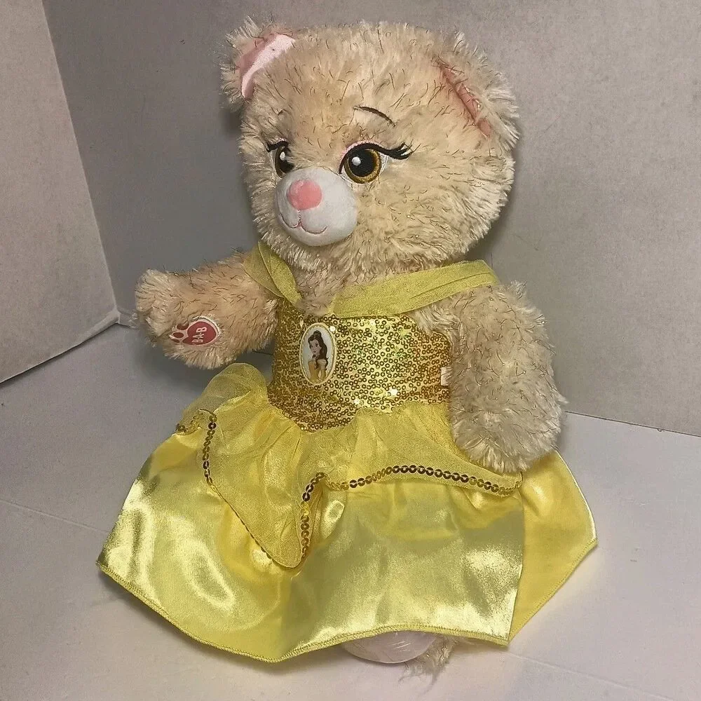 Build-A-Bear | Toys | Disney Yellow Build A Bear Belle From Beauty And ...